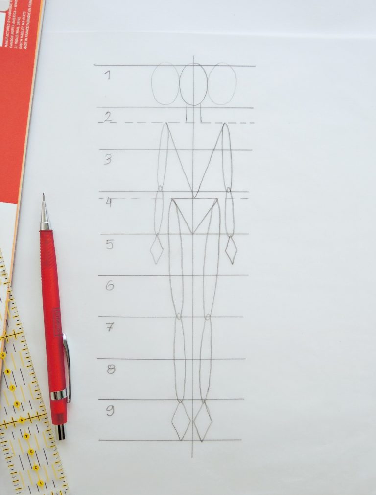 How to Draw Fashion Figures - Fashionista Sketch